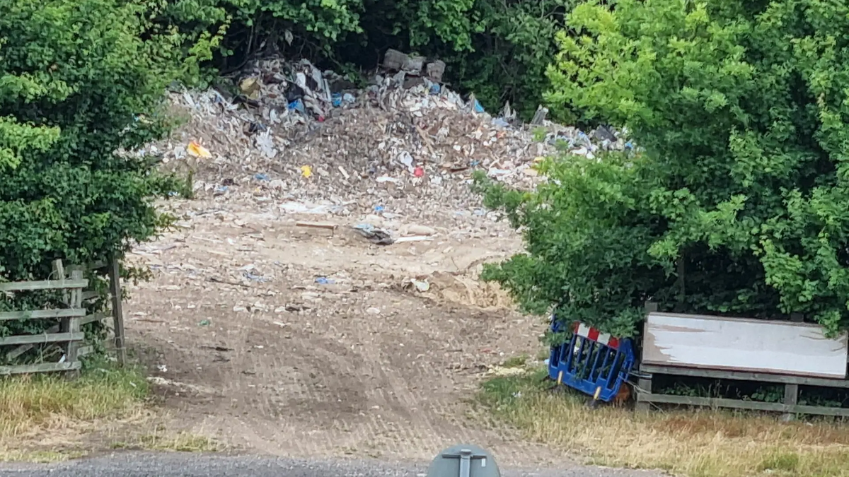 'Urgent action is needed to tackle fly-tipping around Frindsbury and ...